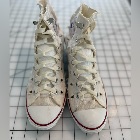 Converse | Shoes | Converse Cut Out Wedge Heel Sneakers | Poshmark